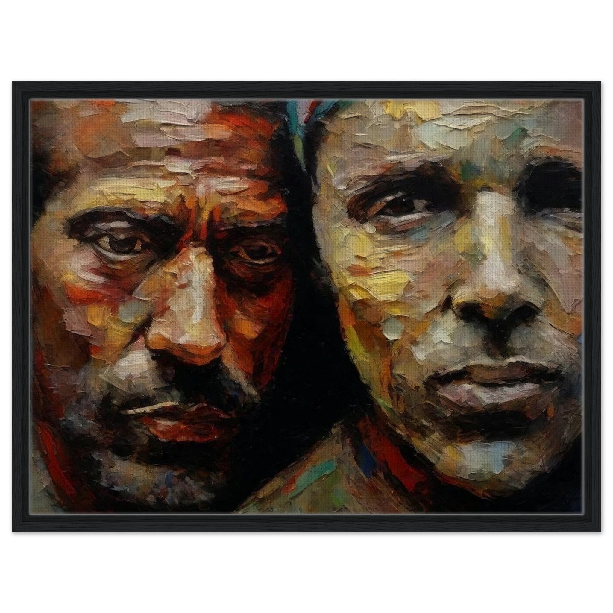 Faces of Resilience - Living Room Wall Art | Hive Artes