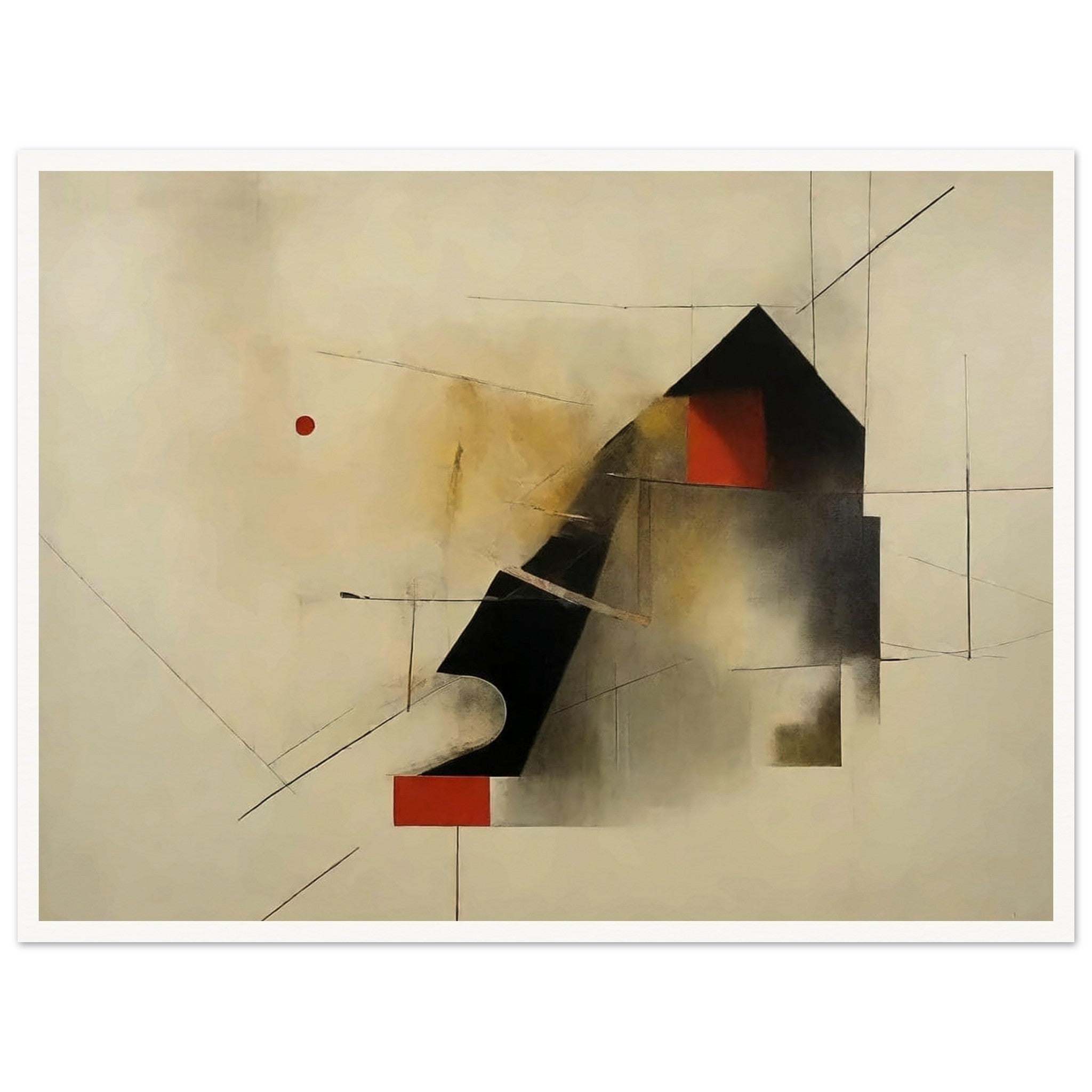 Geometric Abstraction - Abstract Living Room Wall Art | Hive Artes