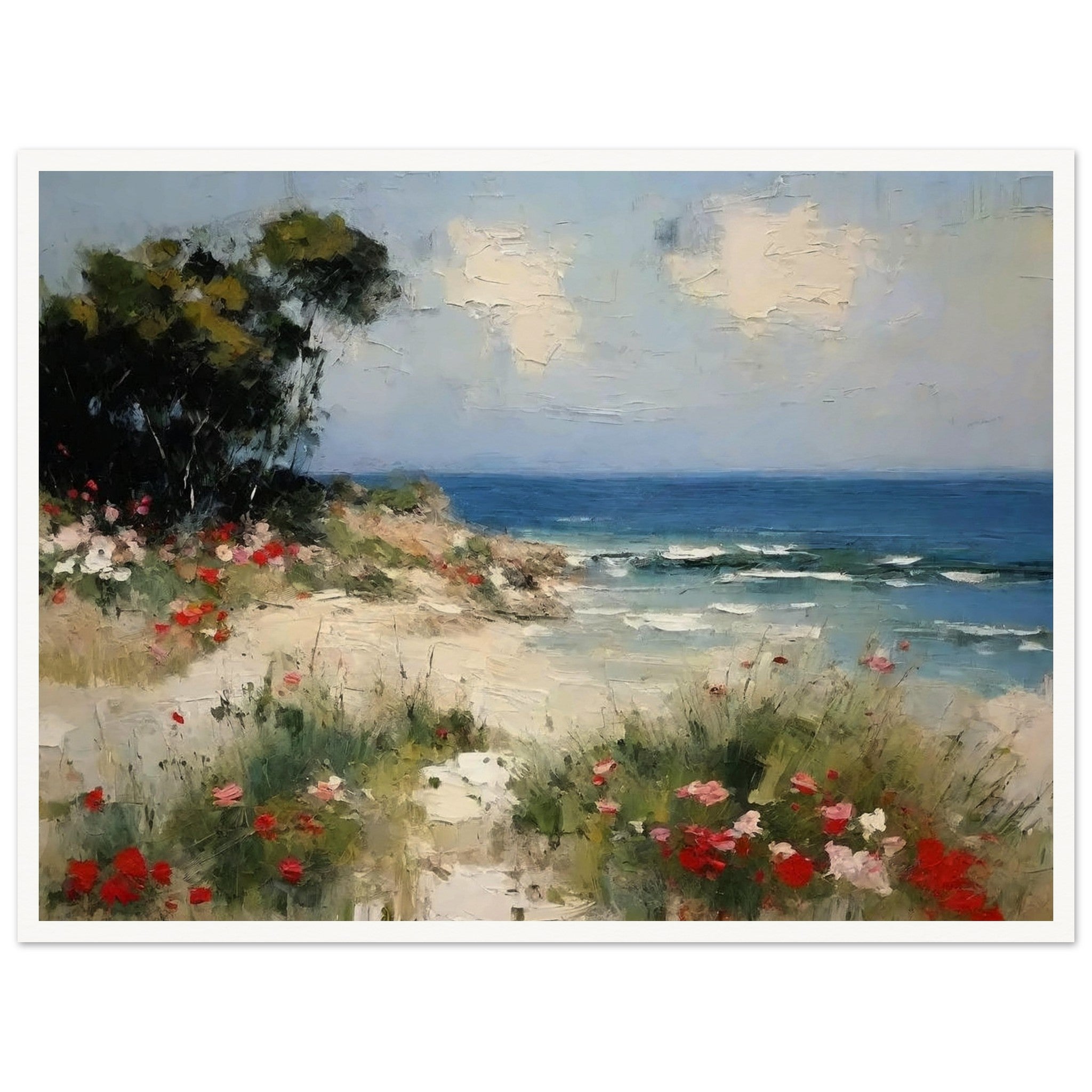 Seaside Surprise - Nature Summer Landscape Wall Art | Hive Artes