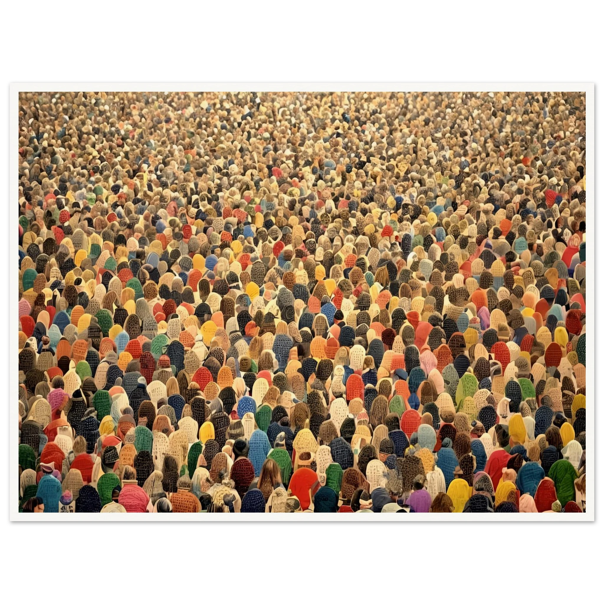 Strength in Numbers - People Wall Art | Hive Artes