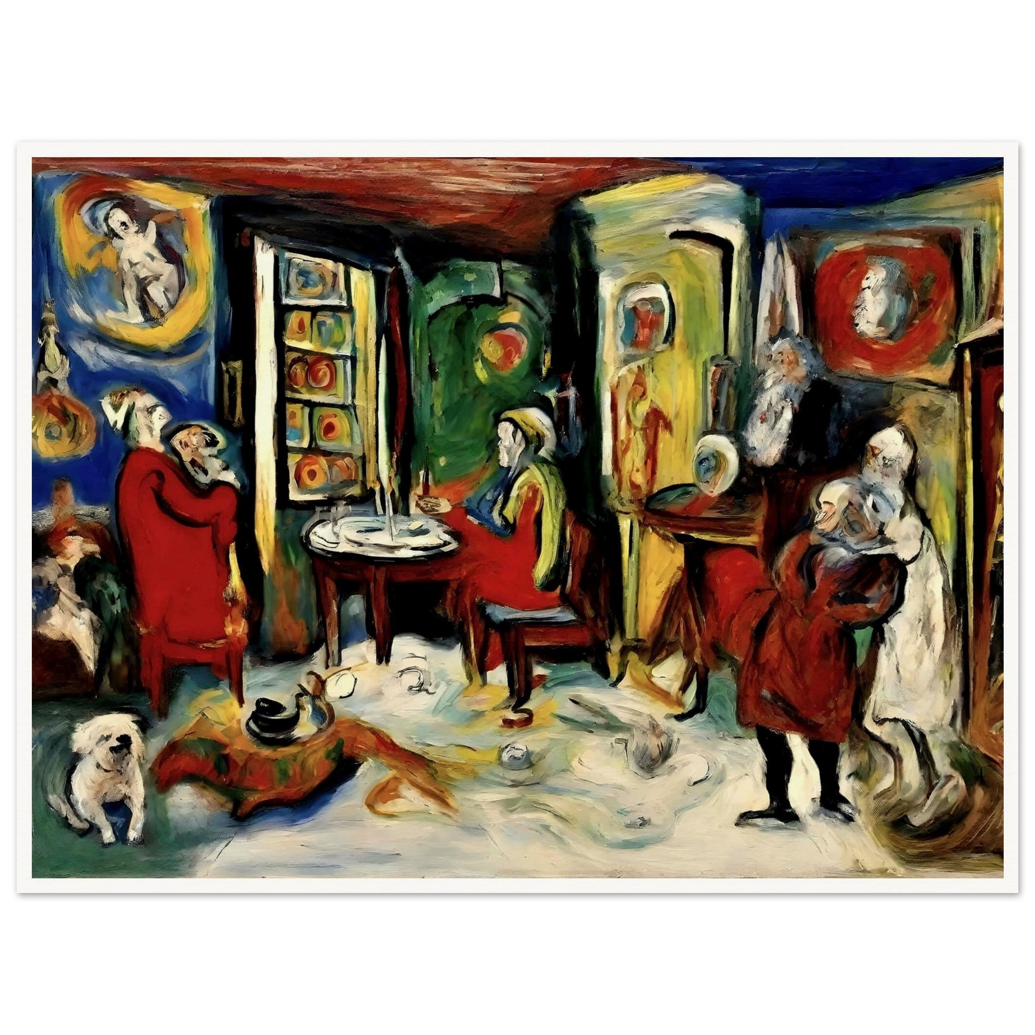 Gathering of Souls - Living Room Surrealism Wall Art | Hive Artes