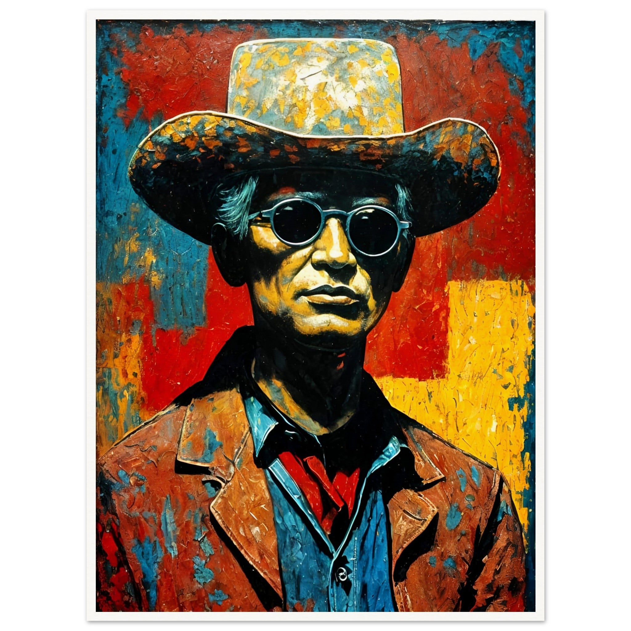 The Lone Drifter - Vintage People Wall Art | Hive Artes